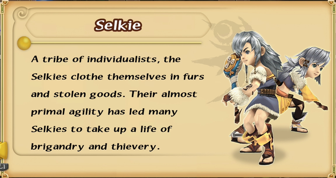 Final Fantasy Crystal Chronicles Remastered - Selkies - Final Fantasy ...