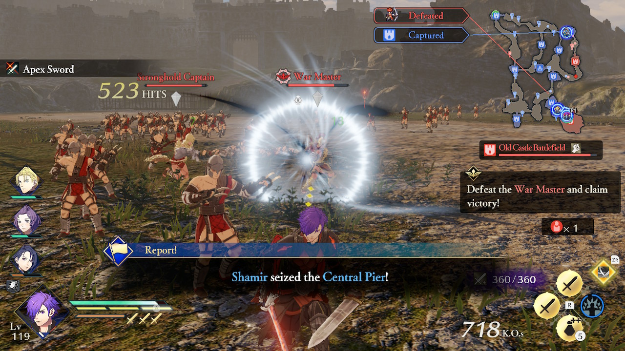 Chapter 11: Drive Back an Ambush Guide - Fire Emblem Warriors: Three ...