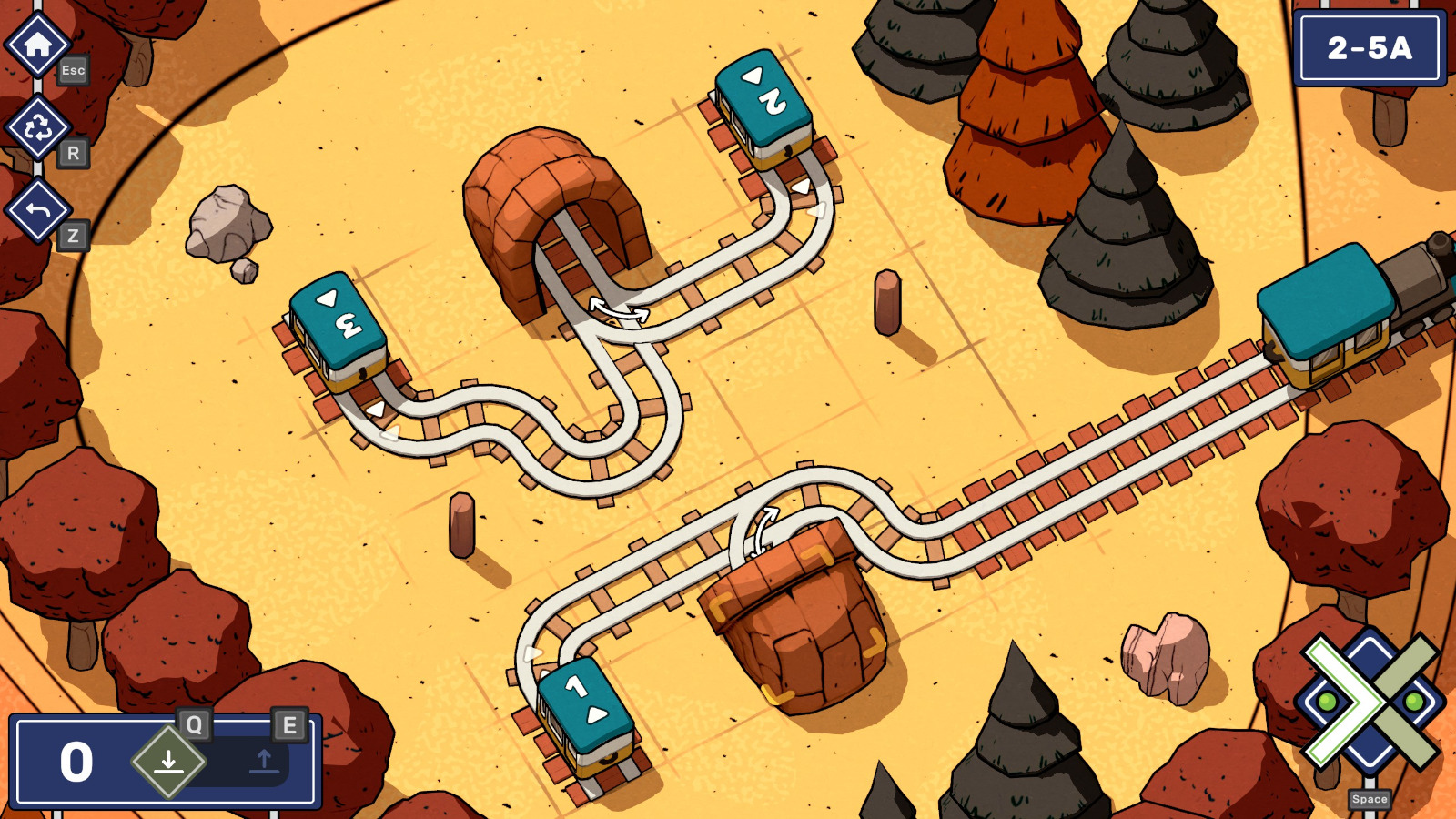 World 2 Puzzle Solutions - Railbound Walkthrough - Neoseeker