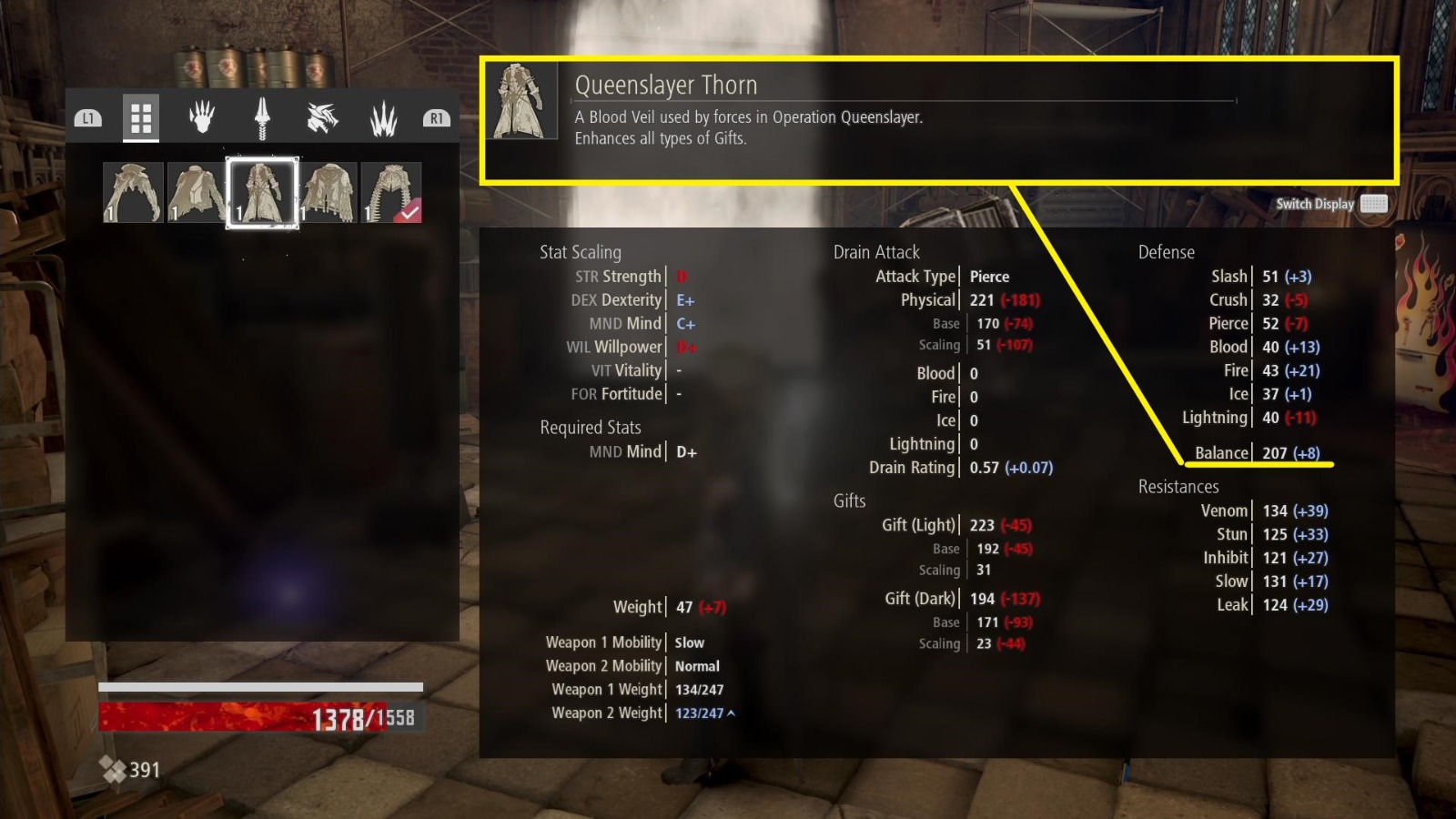 Basics-Stats - Code Vein Walkthrough - Neoseeker