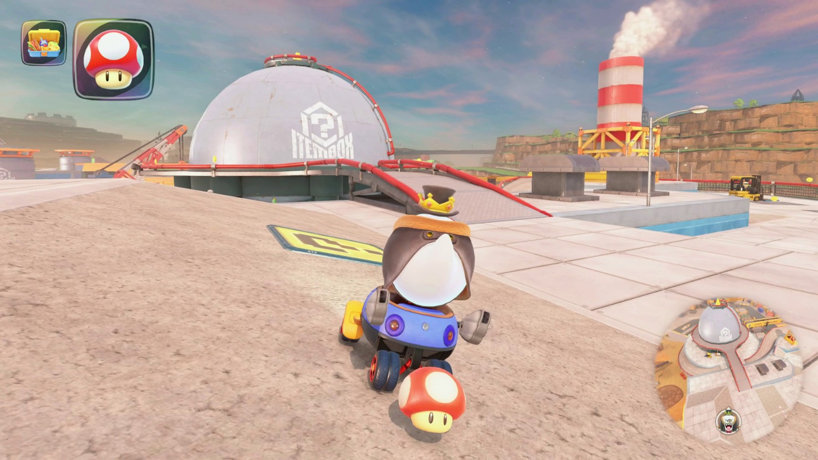 Toad's Factory Hidden ? Panel Locations - Mario Kart World Walkthrough ...