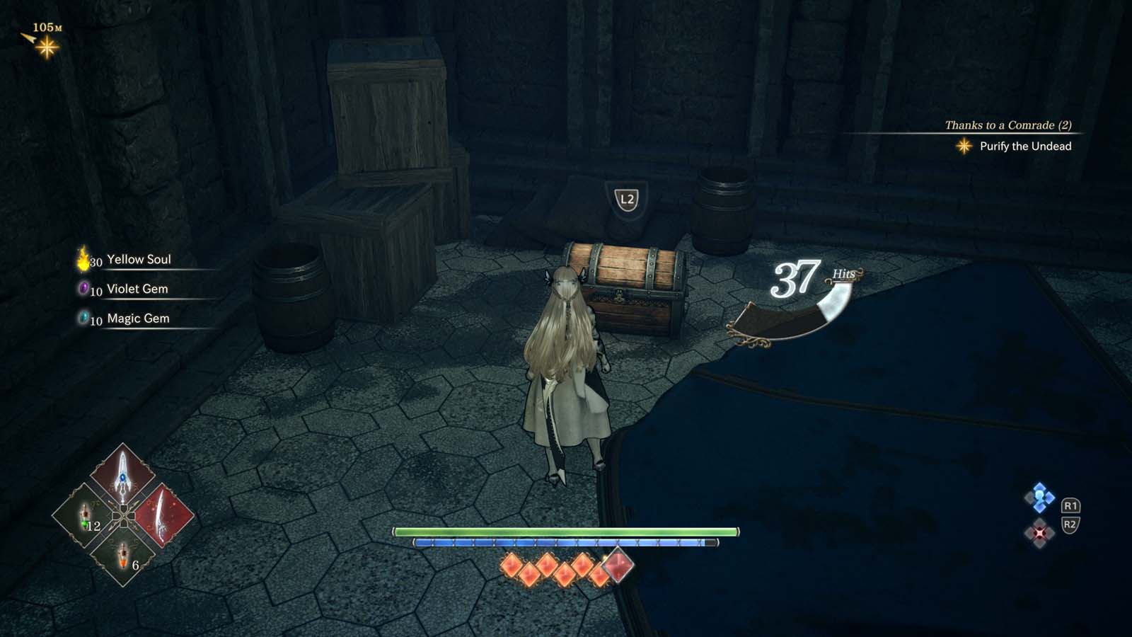 Thanks to a Comrade (2) Subquest Guide - Valkyrie Elysium - Neoseeker