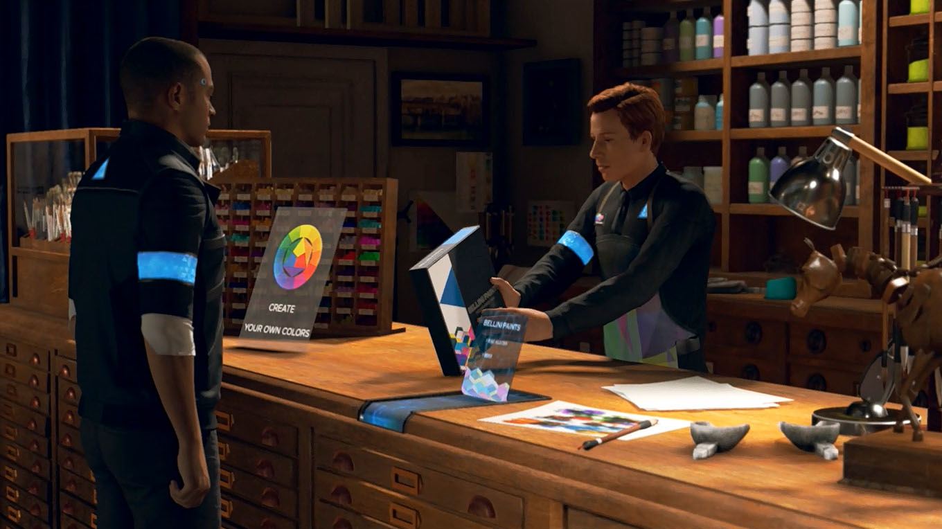 Walkthrough: Shades of Color - Detroit: Become Human - Neoseeker
