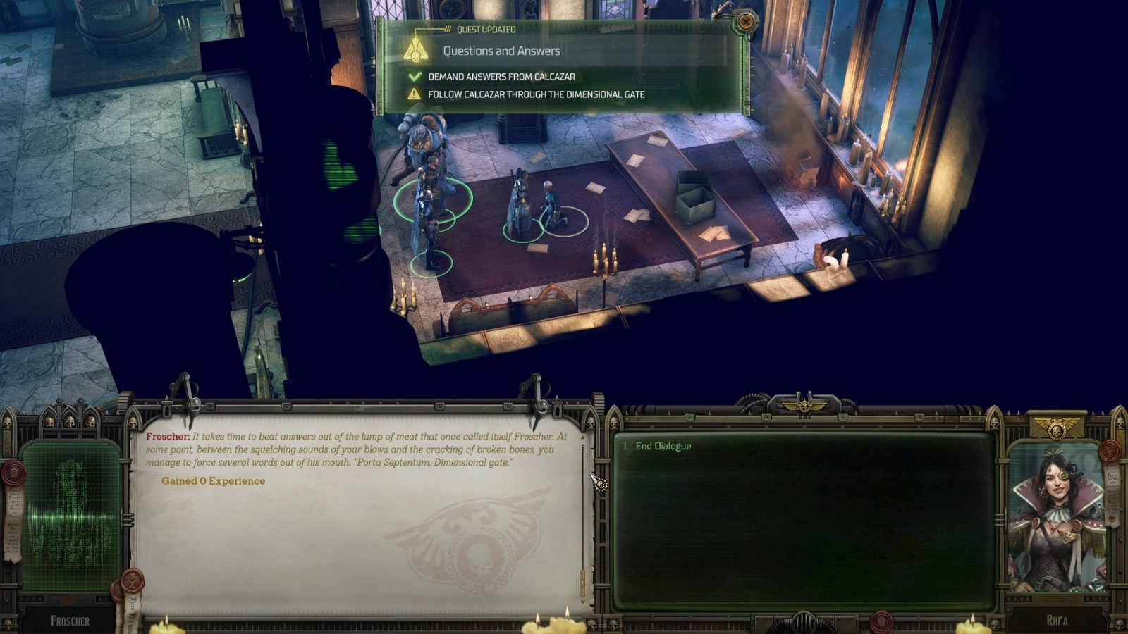 Rogue Trader - Questions and Answers Walkthrough - Warhammer 40,000 ...