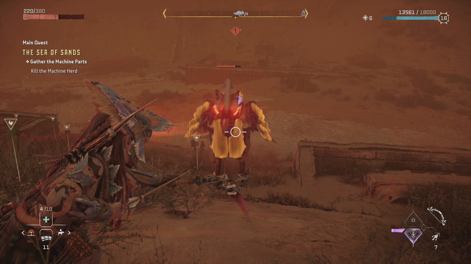 The Sea of Sands - Horizon Forbidden West Walkthrough - Neoseeker