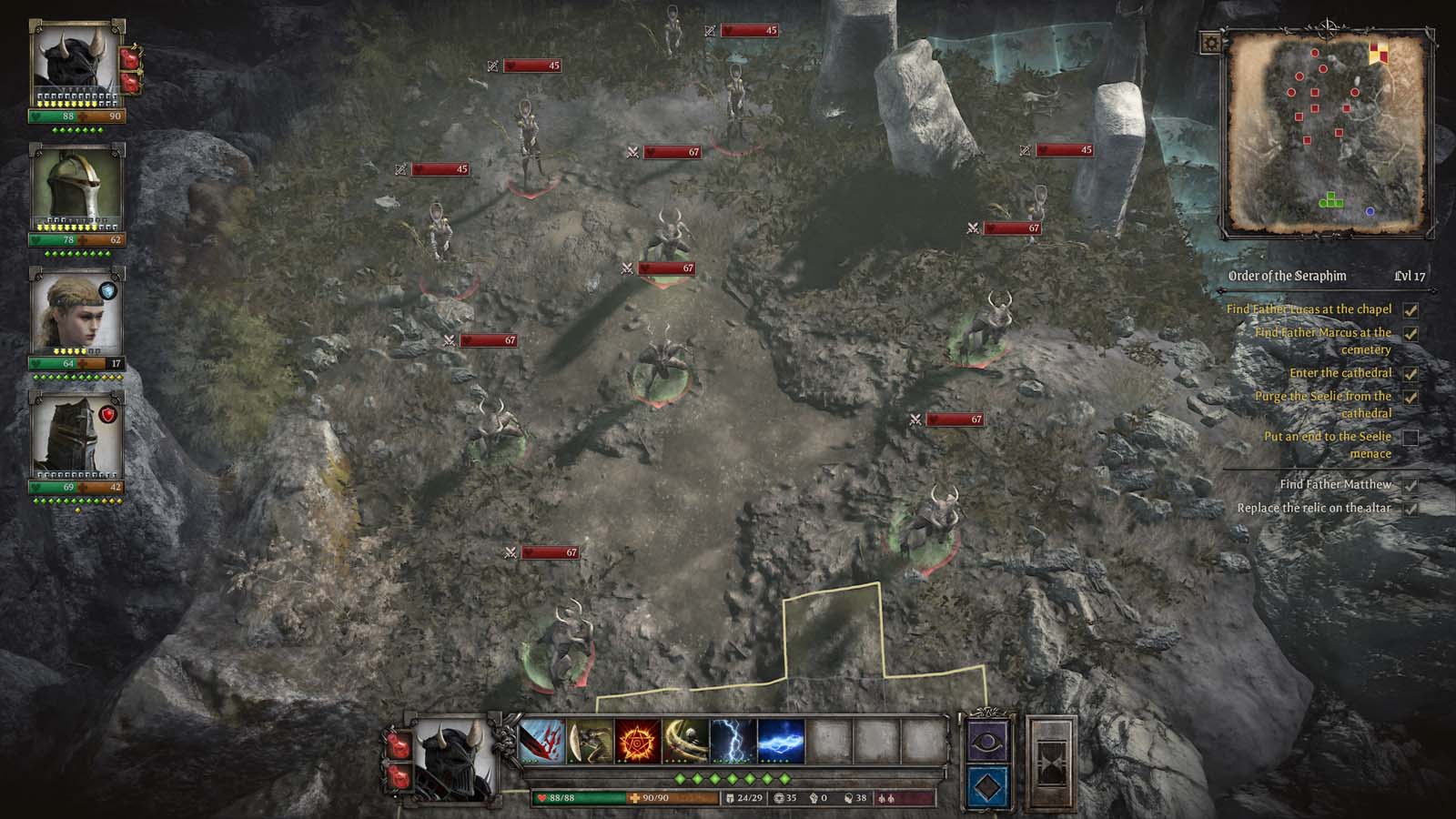 The Order of the Seraphim Guide - King Arthur: Knight's Tale - Neoseeker