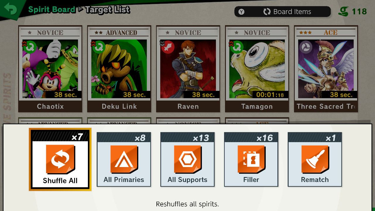 Spirit Board - Super Smash Bros. Ultimate Walkthrough - Neoseeker