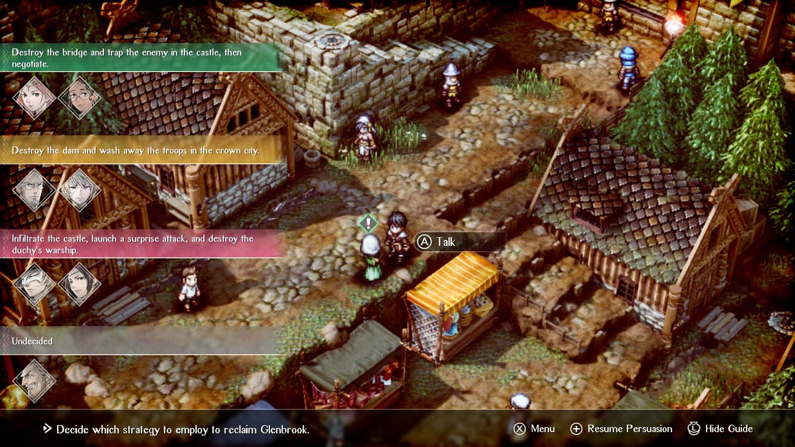 Chapter 13 Part 1 - Our Time Has Come Guide - Triangle Strategy - Neoseeker