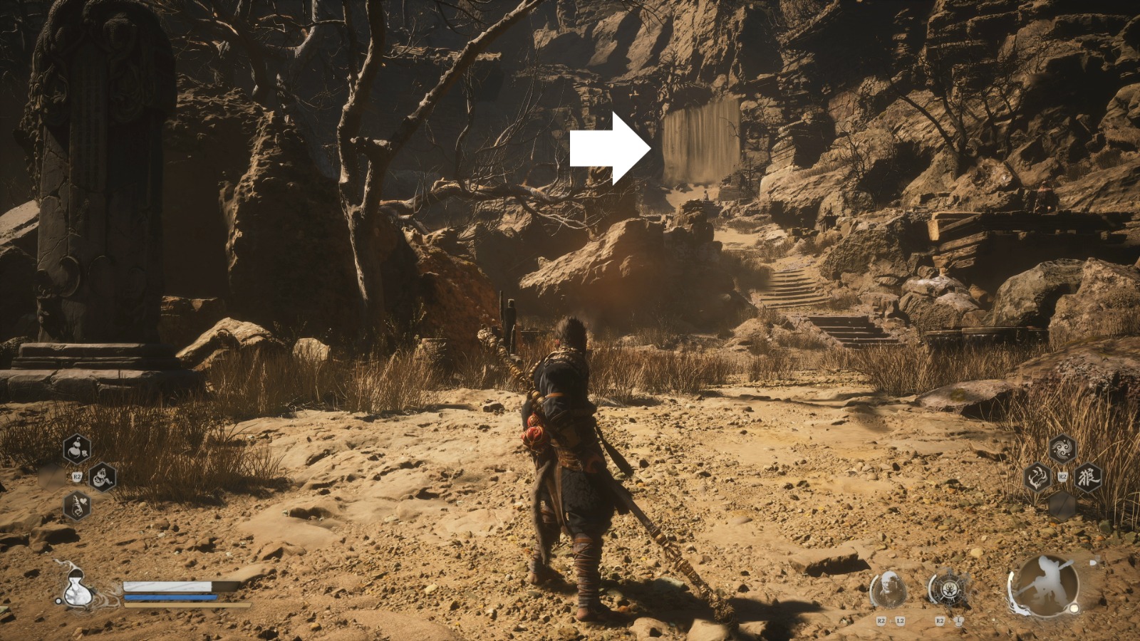 Black Myth: Wukong - Chapter 2 Walkthrough - Fright Cliff - Neoseeker