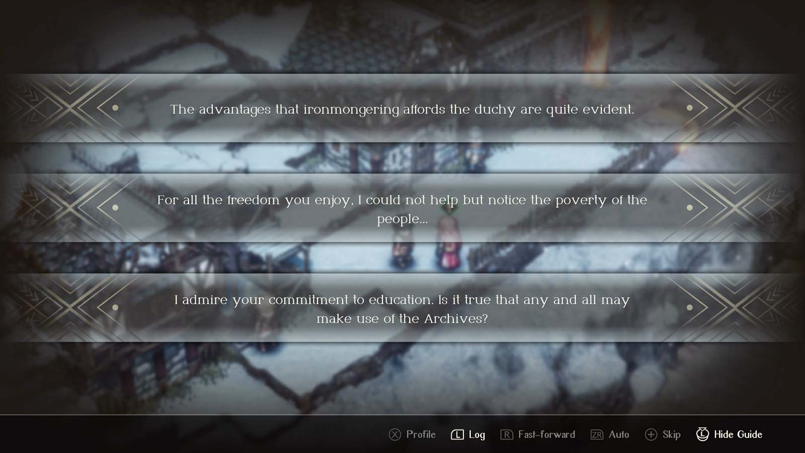 Chapter 3 Part 2 - A Land of Snow and Ice Guide - Triangle Strategy ...