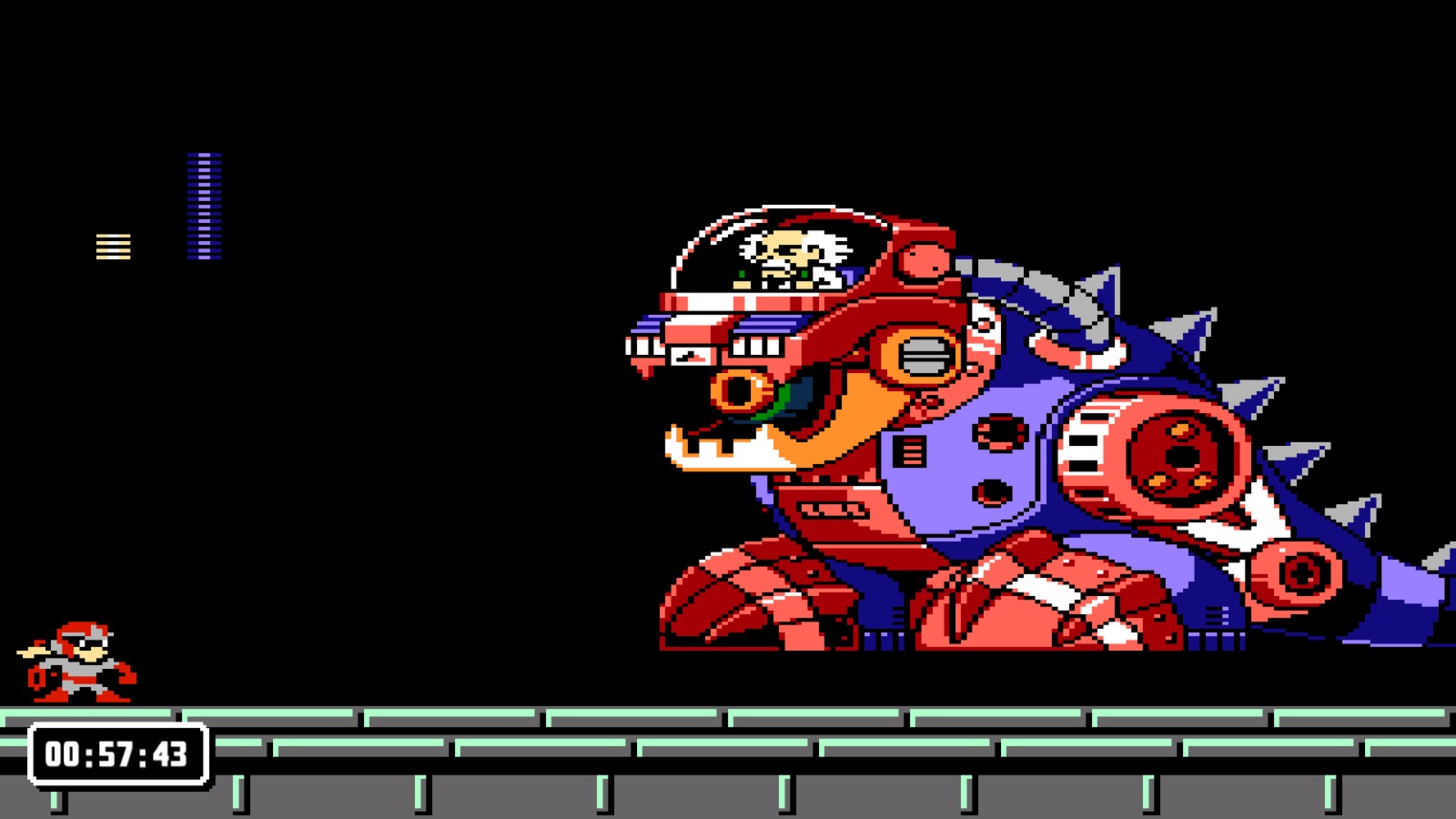 Wily Machine 9 Time Attack (Proto Man) - Mega Man Legacy Collection 2 ...