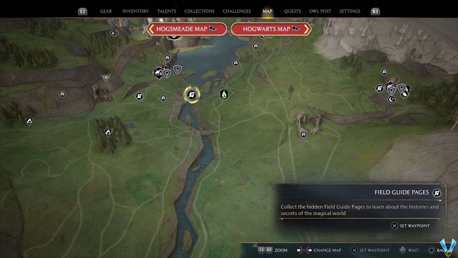 Hogwarts Legacy - All Field Guide Pages - The Highlands Locations Guide ...