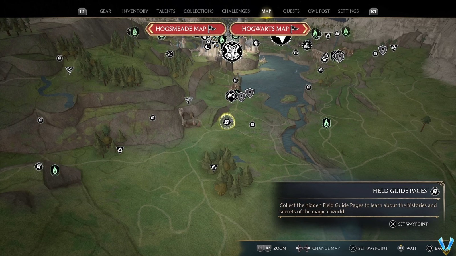 Hogwarts Legacy - All Field Guide Pages - The Highlands Locations Guide ...