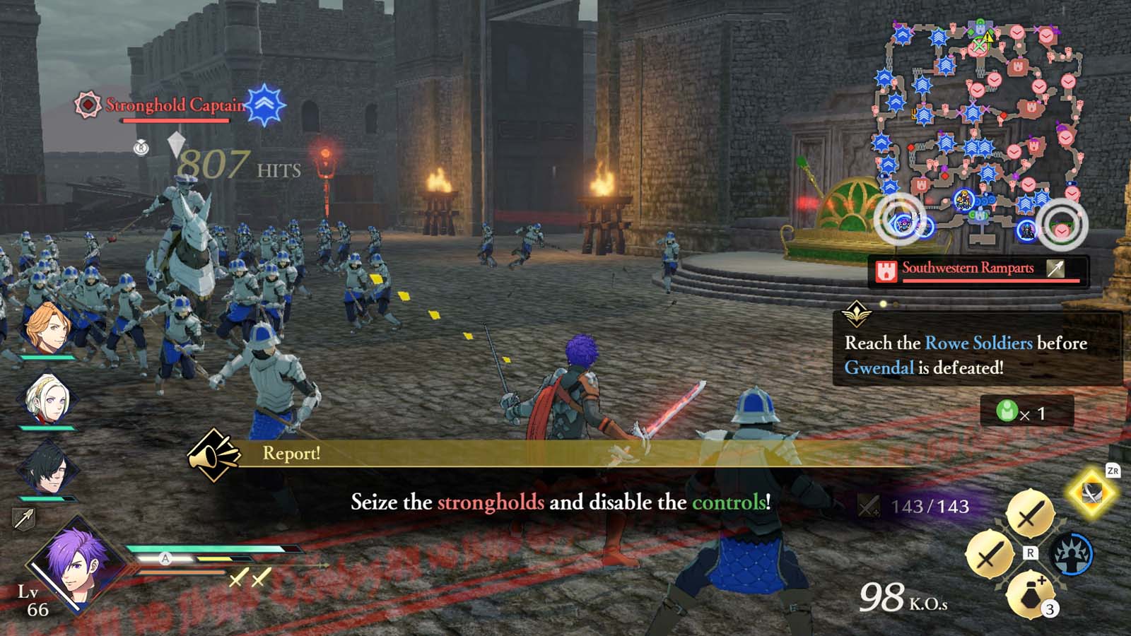 Chapter 8 The Defense of the Silver Maiden Guide - Fire Emblem Warriors ...