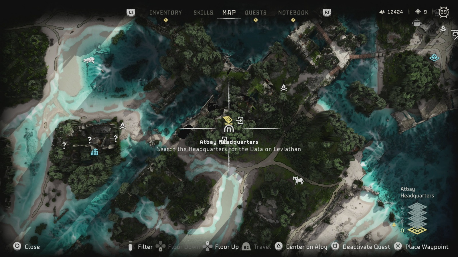 Horizon Forbidden West - Text Datapoints - Side Quests Location Guide ...