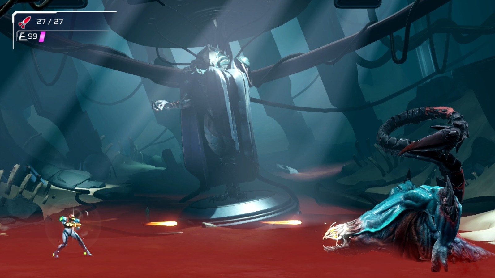 Metroid Dread - Corpius Boss Guide - Neoseeker