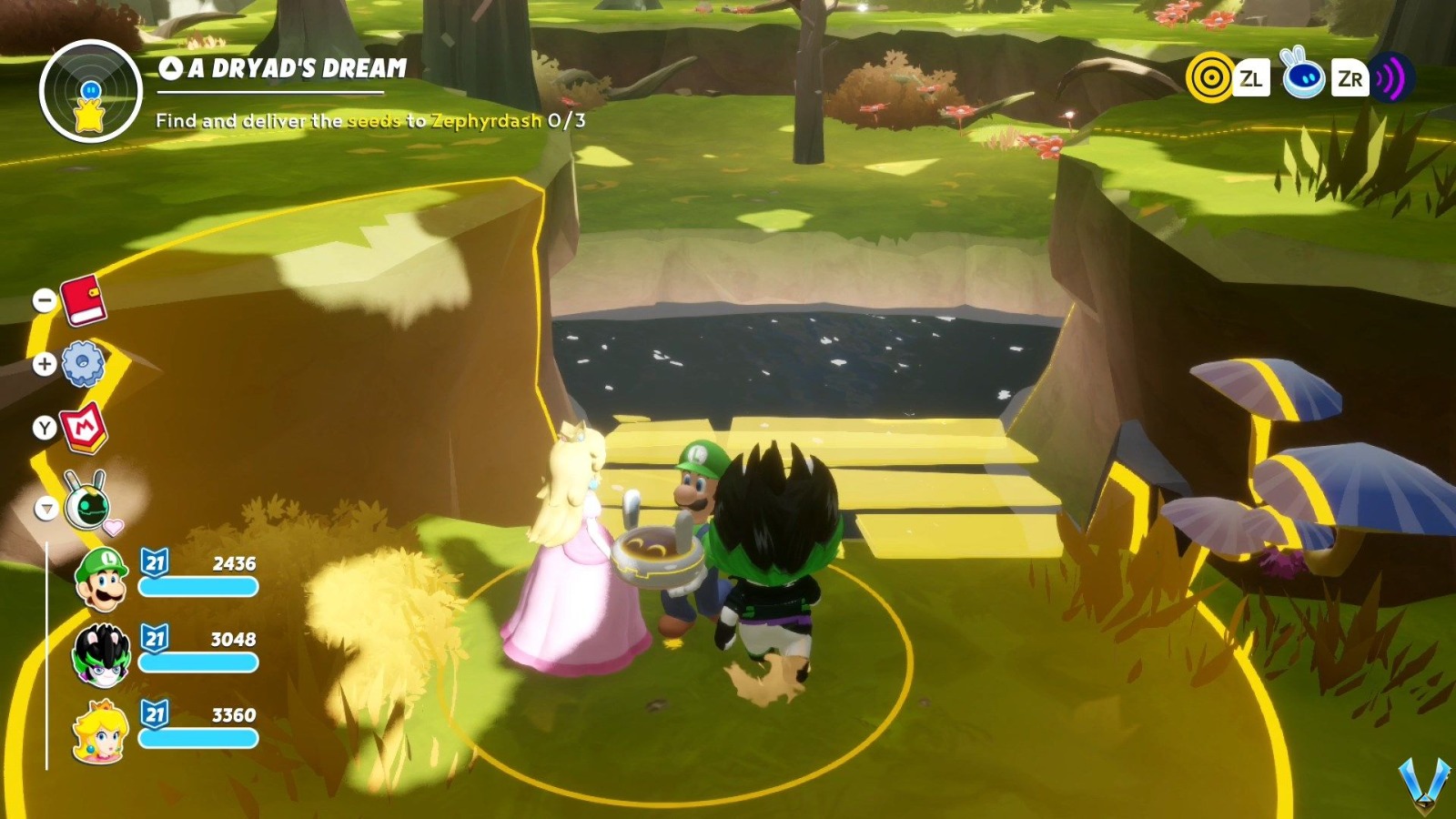 Mario + Rabbids Sparks of Hope - A Dryad's Dream Walkthrough - Neoseeker