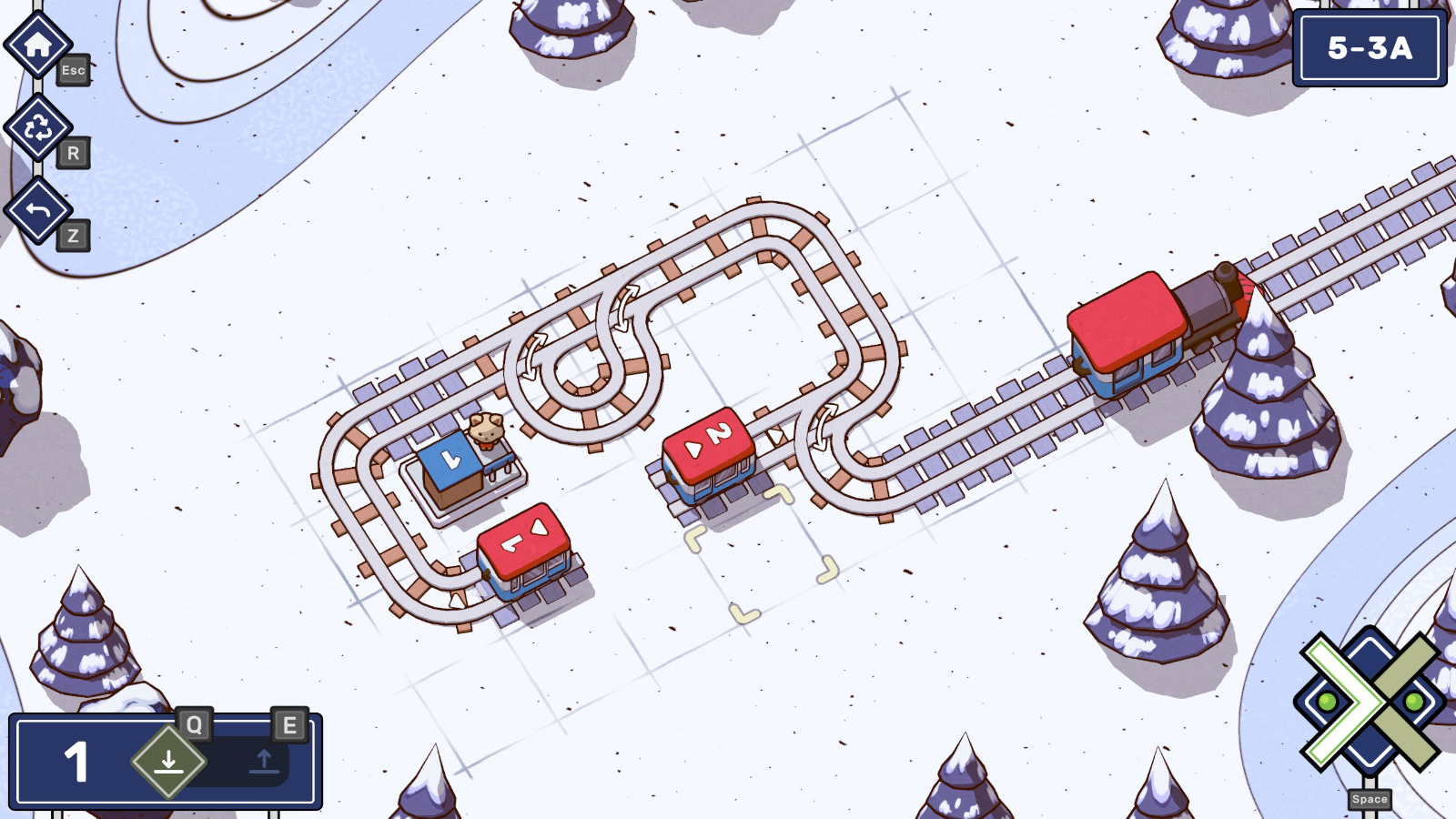 World 5 Puzzle Solutions - Railbound Walkthrough - Neoseeker