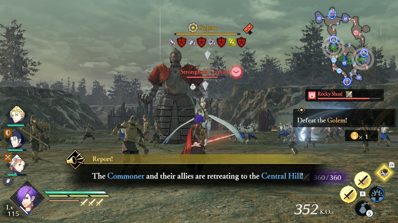 Chapter 9: Eliminate the Attacking Bandits Guide - Fire Emblem Warriors ...