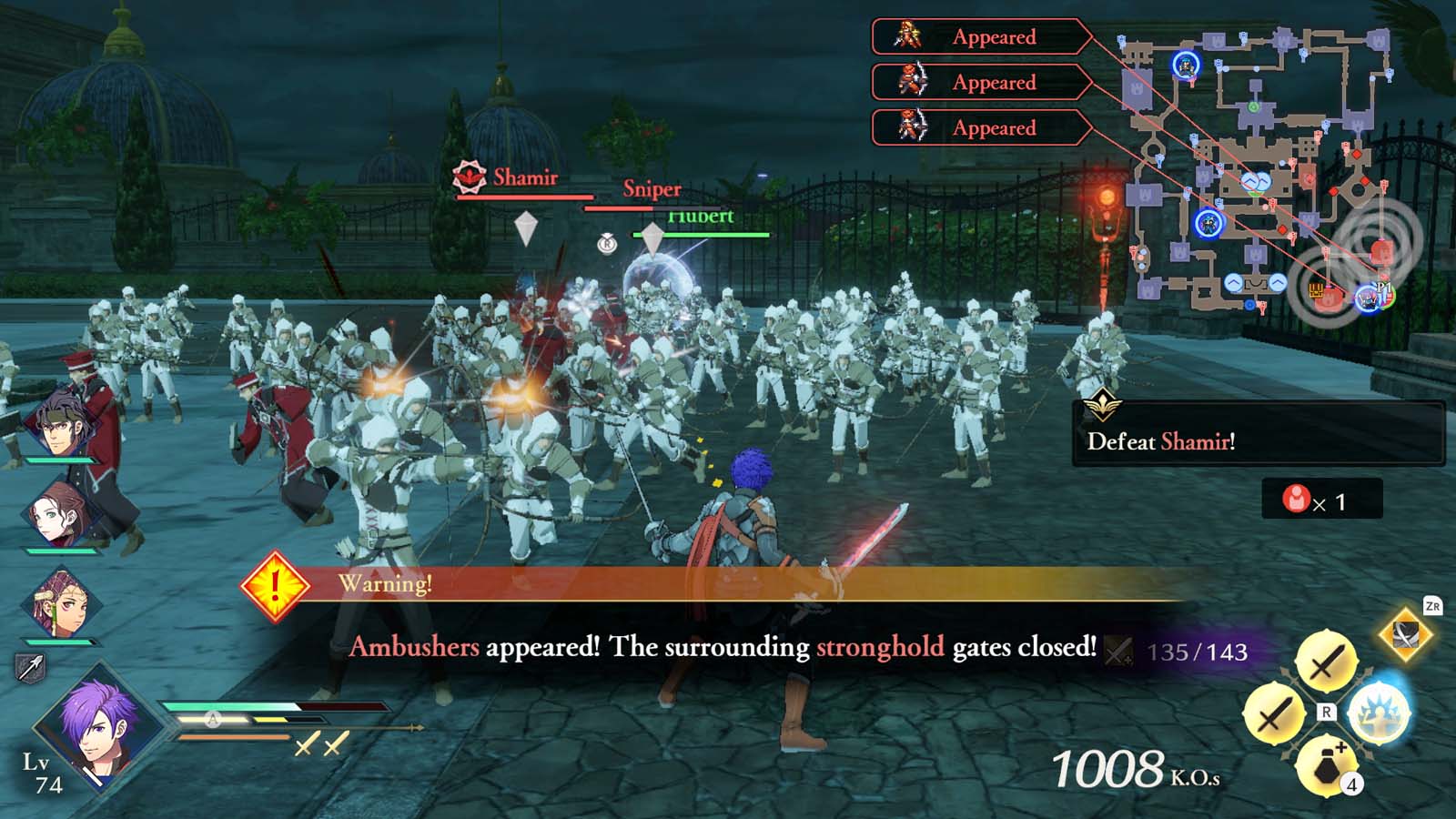 Chapter 9 Intruders in Enbarr Guide - Fire Emblem Warriors: Three Hopes ...