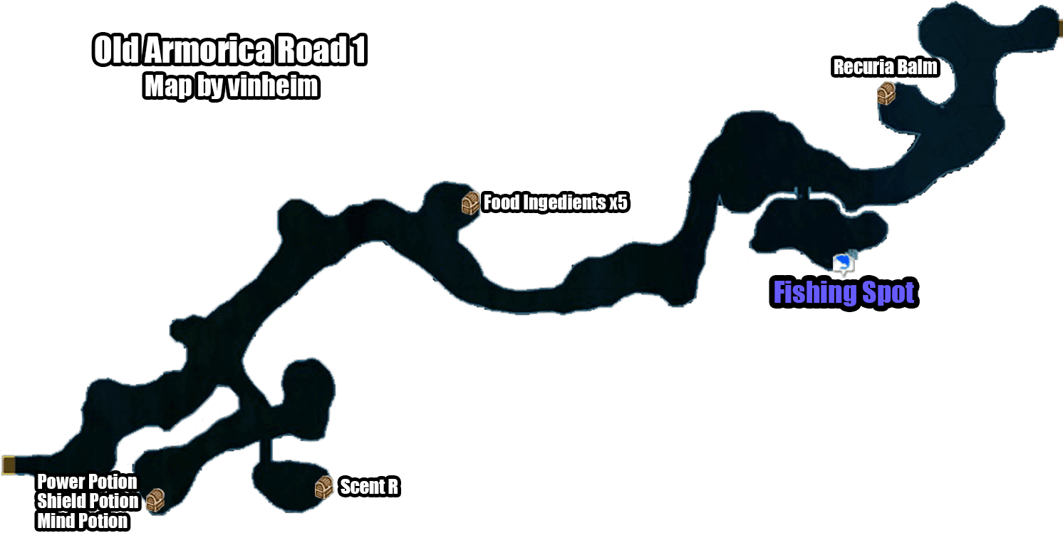 Trails into Reverie - Old Armorica Road Walkthrough - The Legend of ...