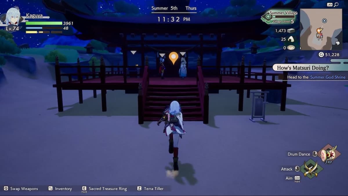 Rune Factory: Guardians of Azuma The Holy Shrine of Summer Quests Guide ...