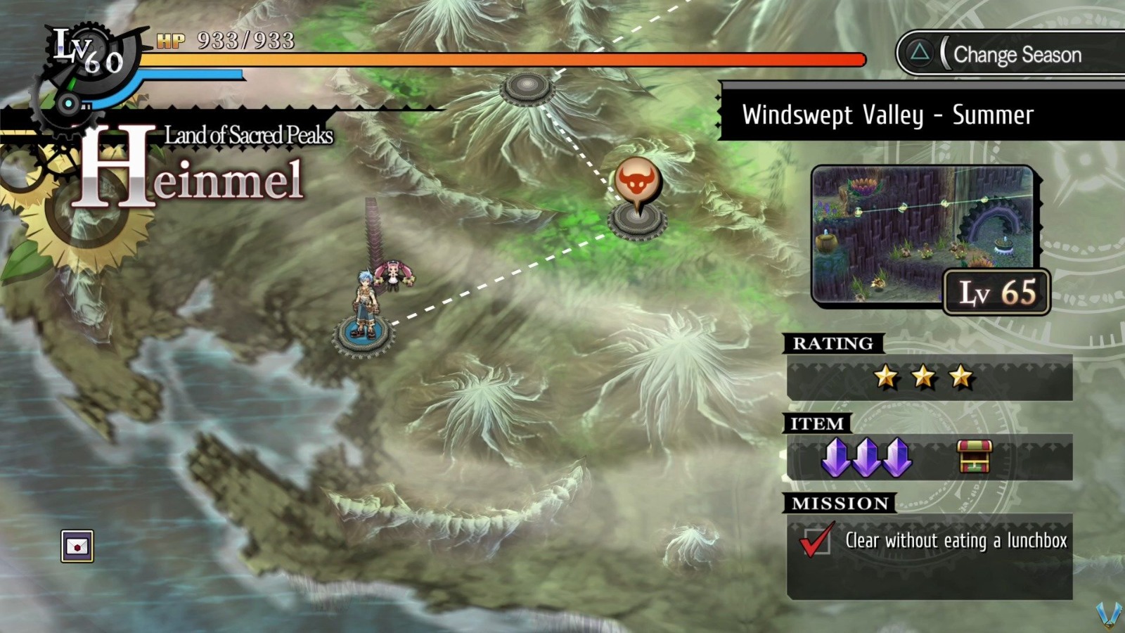 Legend of Nayuta - Windswept Valley - Summer Walkthrough - The Legend ...