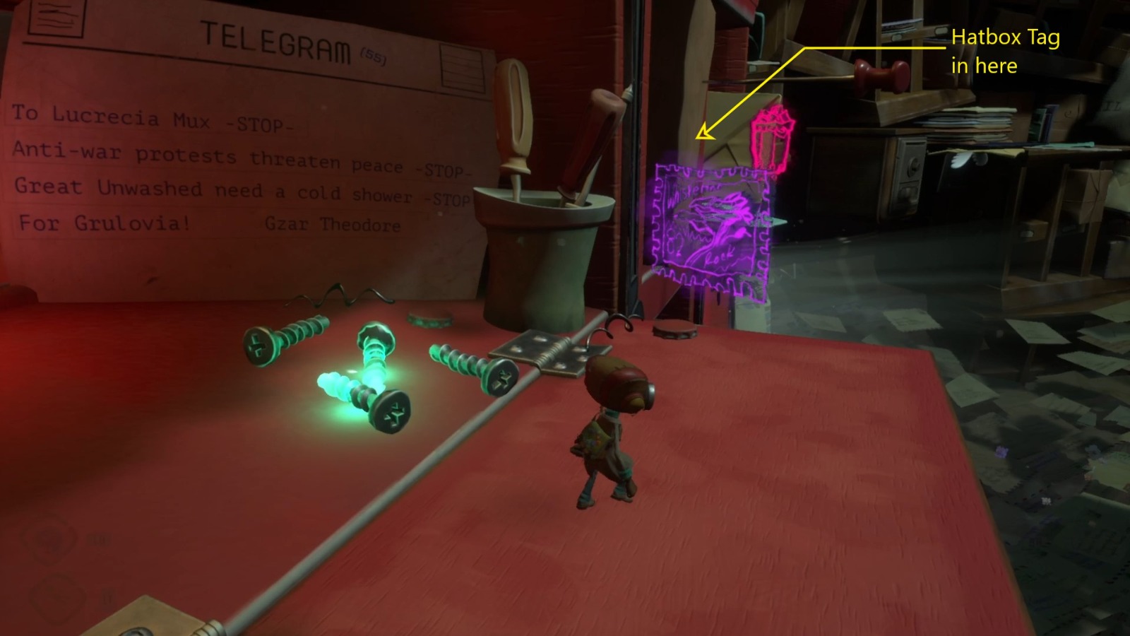 Cruller's Correspondence - Psychonauts 2 Walkthrough - Neoseeker