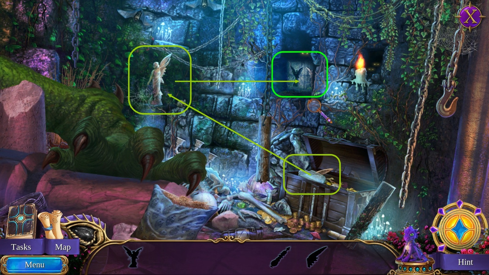 Hidden Objects (main) - The Secret Order 5: The Buried Kingdom ...