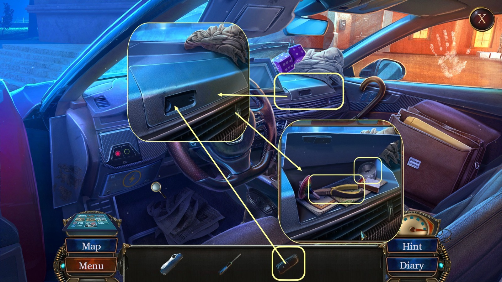 Hidden Objects Scene (Main Story) - Family Mysteries 3: Criminal ...