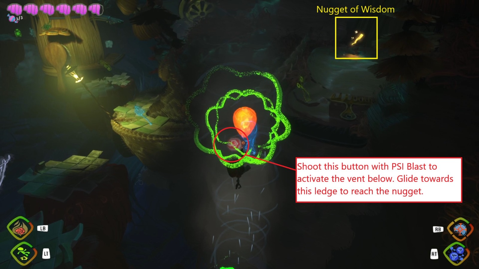 Nuggets of Wisdom - Ford's Follicles - Psychonauts 2 Walkthrough ...