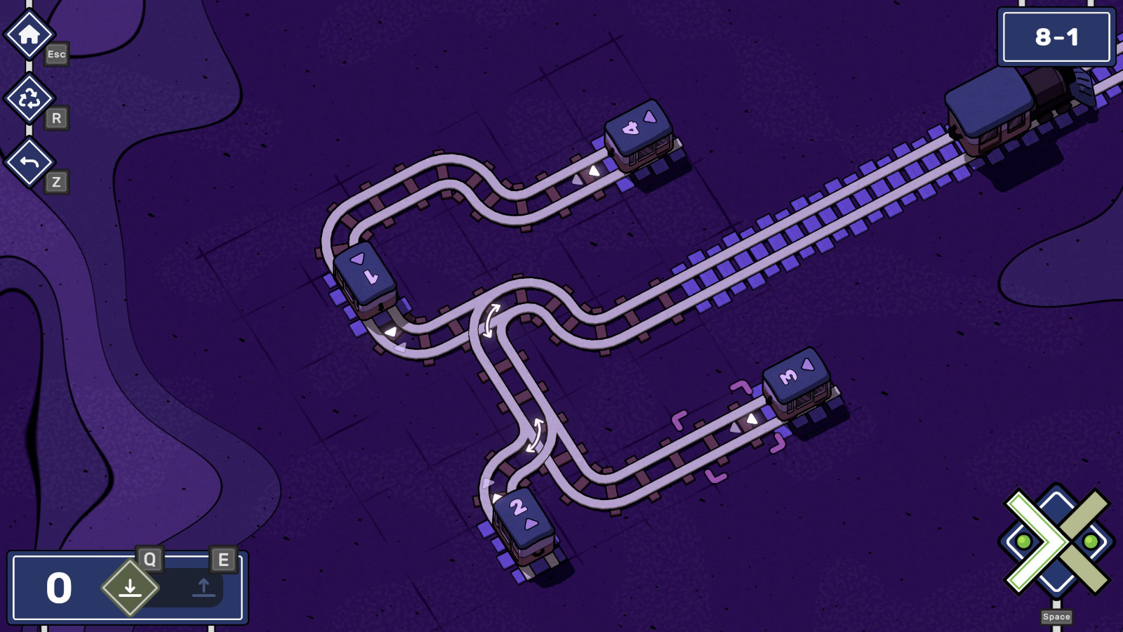 World 8 Puzzle Solutions - Railbound Walkthrough - Neoseeker