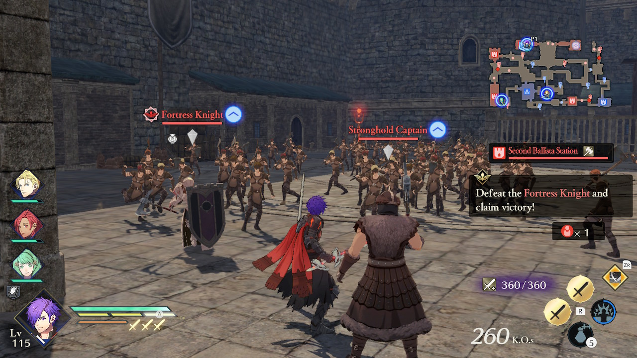 Chapter 9: Defend the Storehouse Guide - Fire Emblem Warriors: Three ...