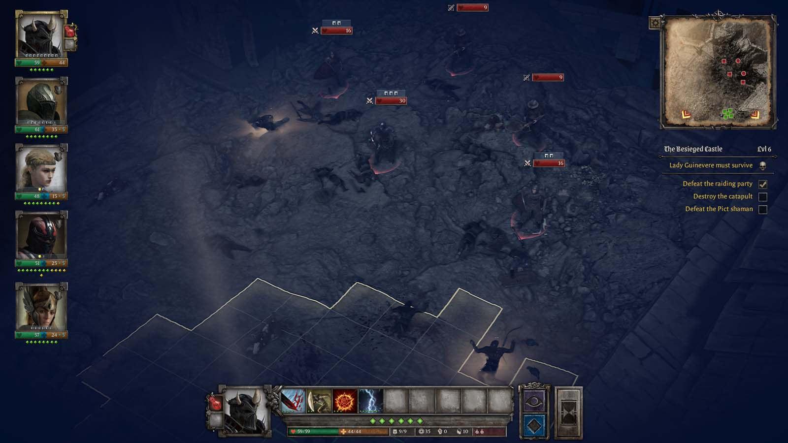 The Besieged Castle Guide - King Arthur: Knight's Tale - Neoseeker