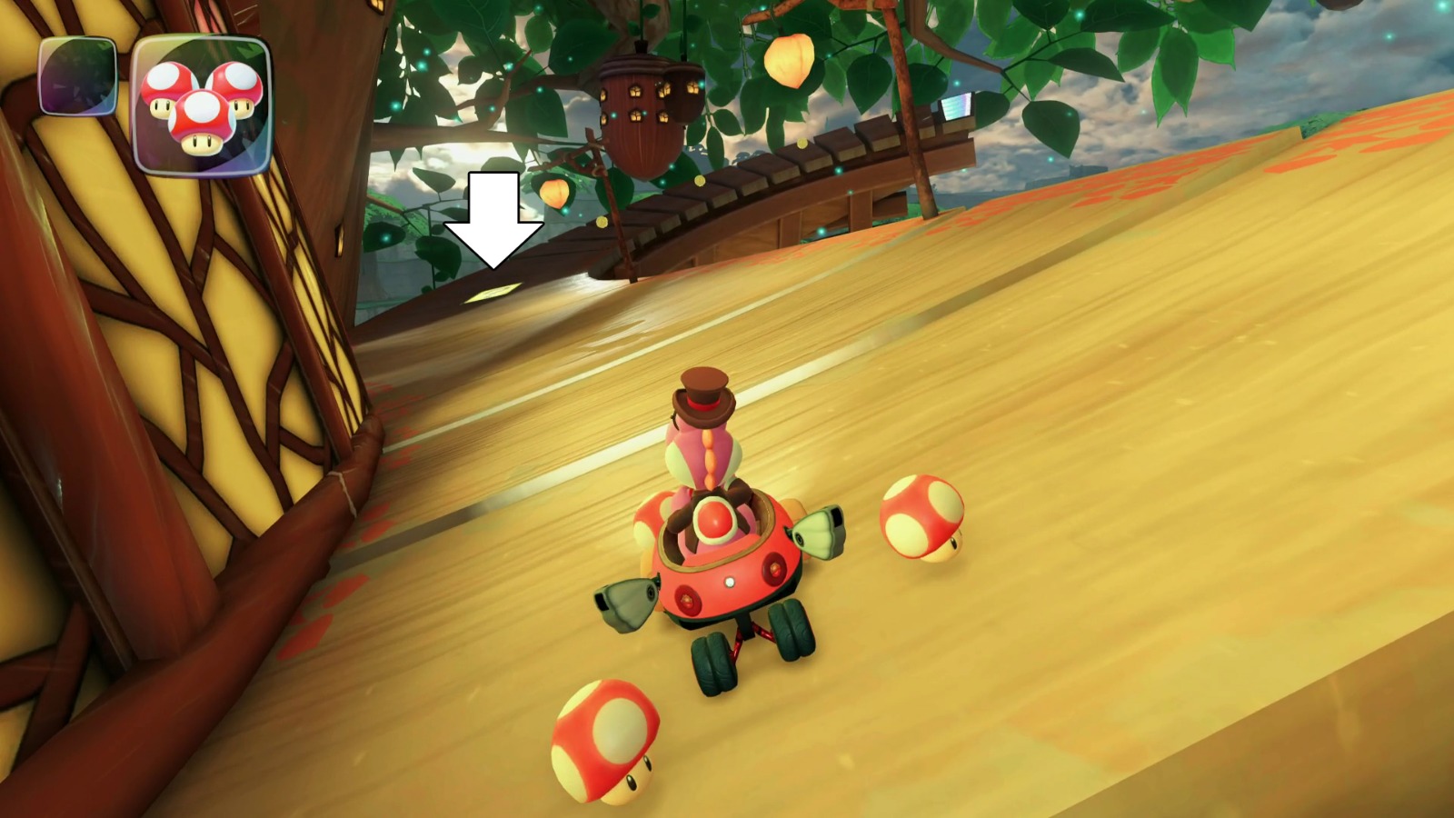 Acorn Heights Hidden ? Panel Locations - Mario Kart World Walkthrough ...