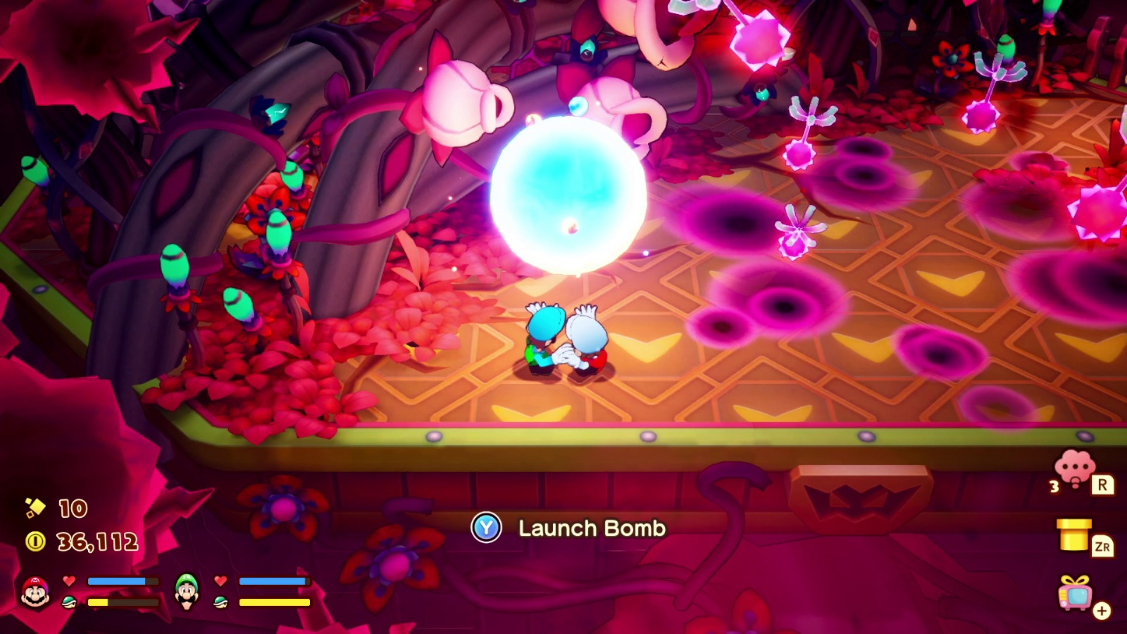 Soli-Tree - Lower Level - Mario & Luigi: Brothership Walkthrough ...