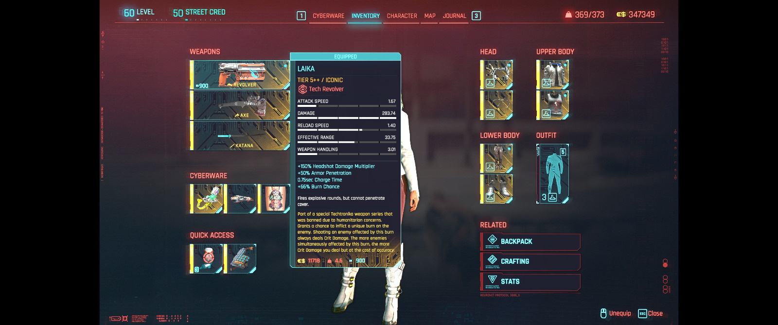 Cyberpunk 2077 - InEffect's Street Samurai Build Guide - Neoseeker