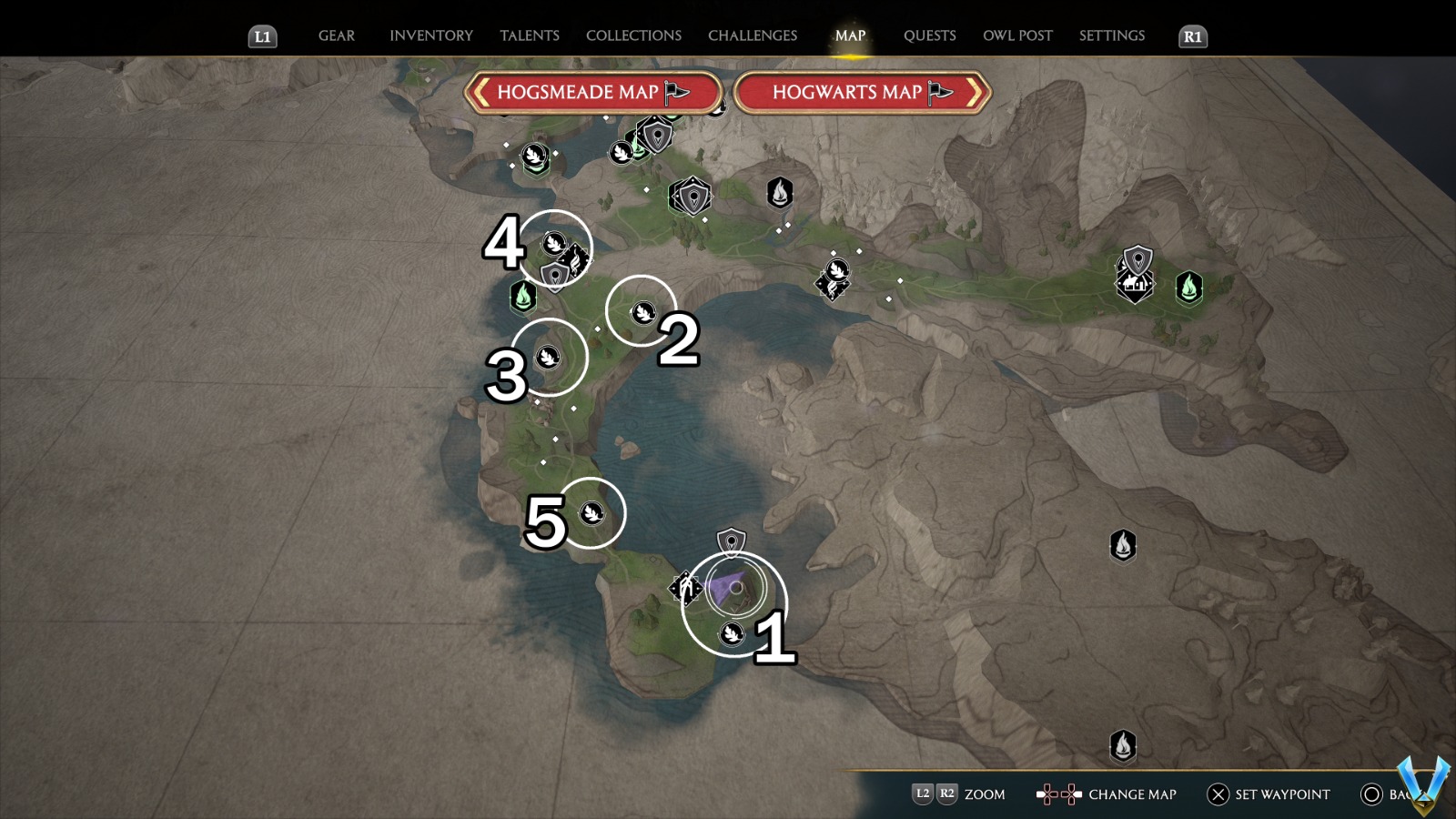 Hogwarts Legacy - All Merlin Trials Locations Guide - Neoseeker