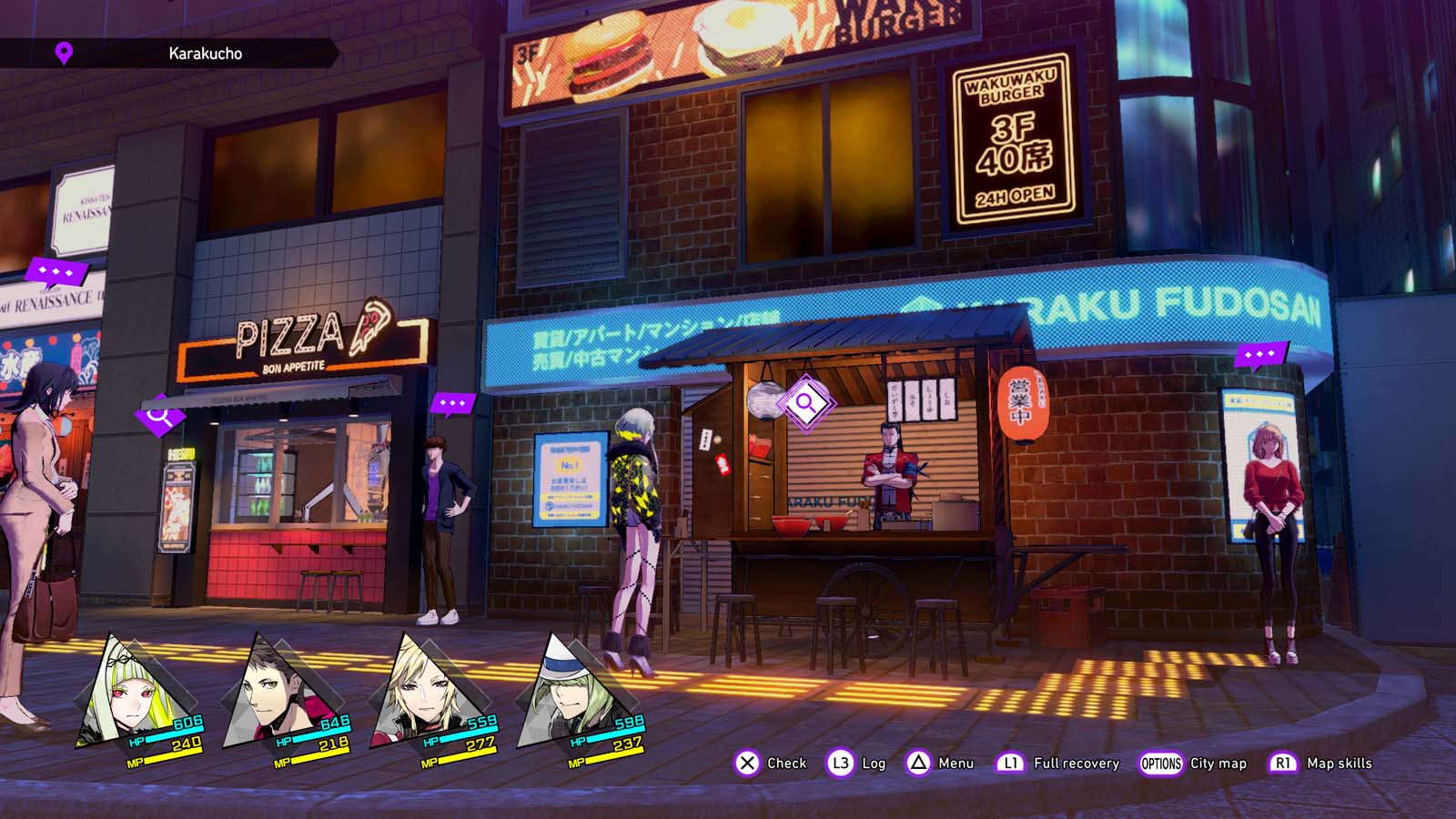 Girls Night Out Request Guide Soul Hackers 2 Neoseeker