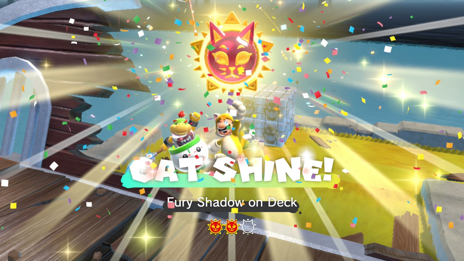 Fur Step Island - All Cat Shine Locations - Bowser's Fury Walkthrough ...