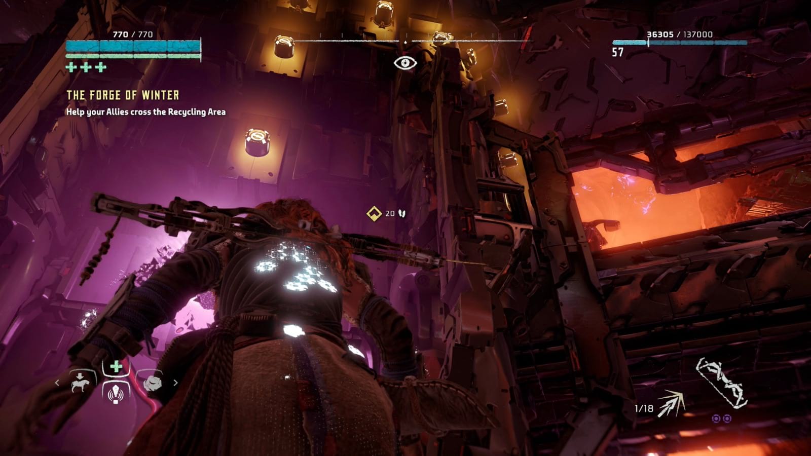 The Forge of Winter - Horizon: Zero Dawn - The Frozen Wilds Walkthrough ...