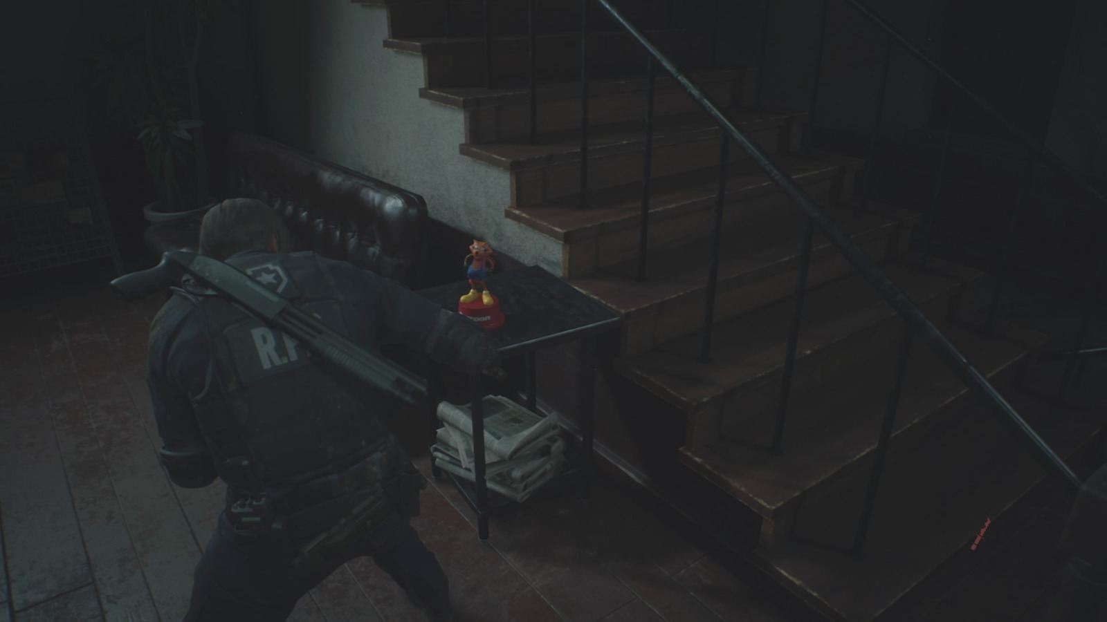 Mr Raccoon Statue Location Guide - Resident Evil 2 (2019) - Neoseeker