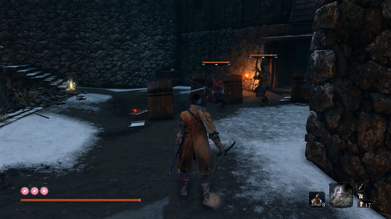 Walkthrough: Ashina Castle (Invasion) - Sekiro: Shadows Die Twice ...