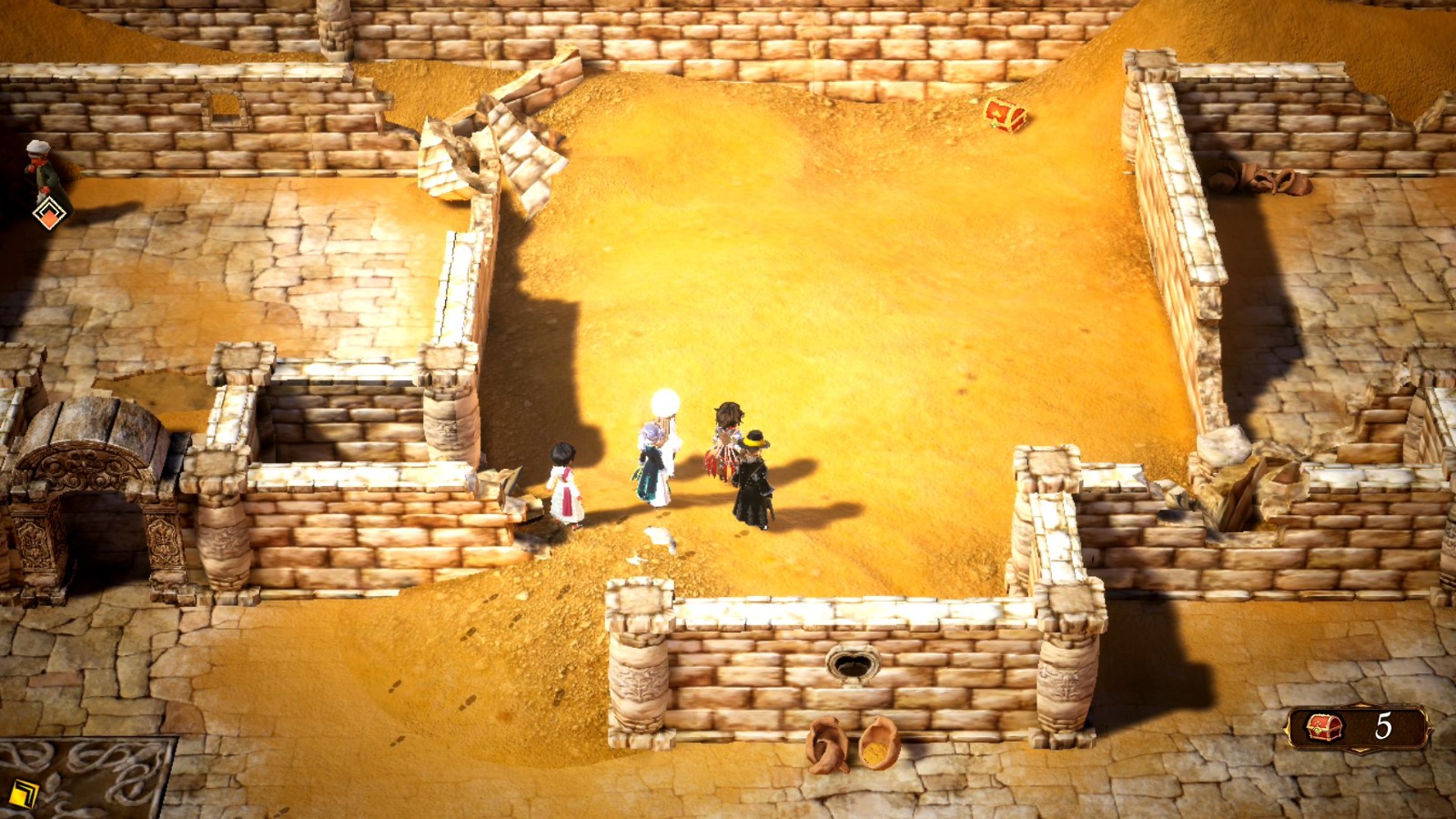 Bravely Default II - Sandswept Ruins Walkthrough - Neoseeker