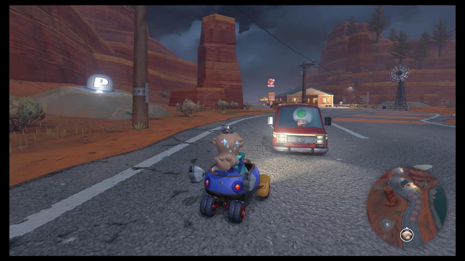 Mario Kart World - All Badlands Region P-Switches - Neoseeker