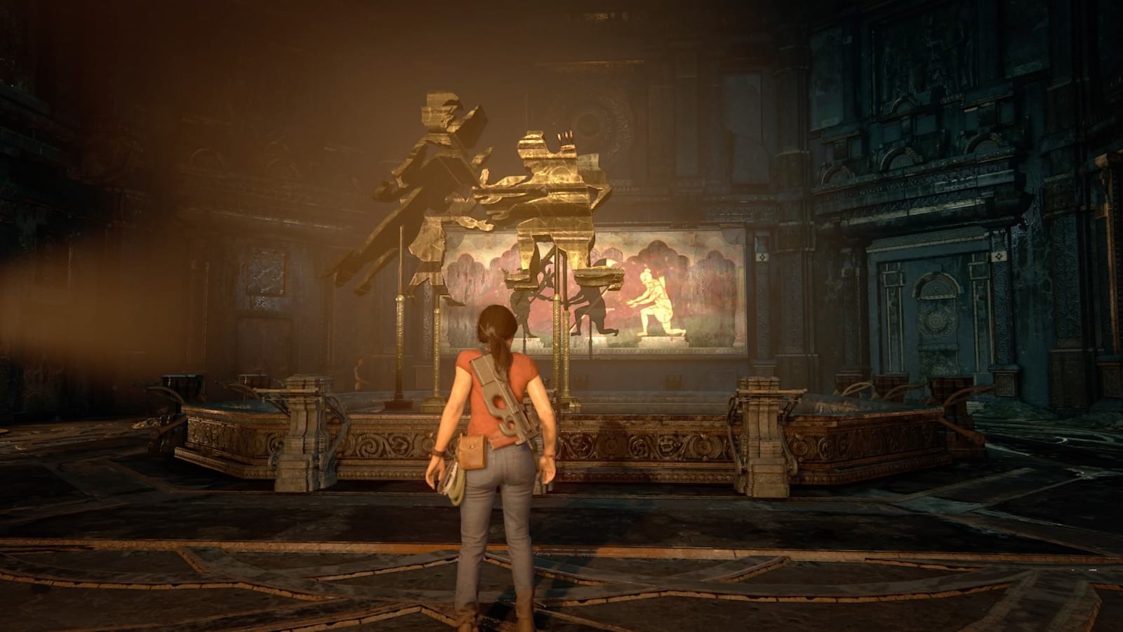 How to solve the Shadow Puzzle - Uncharted: The Lost Legacy Walkthrough ...