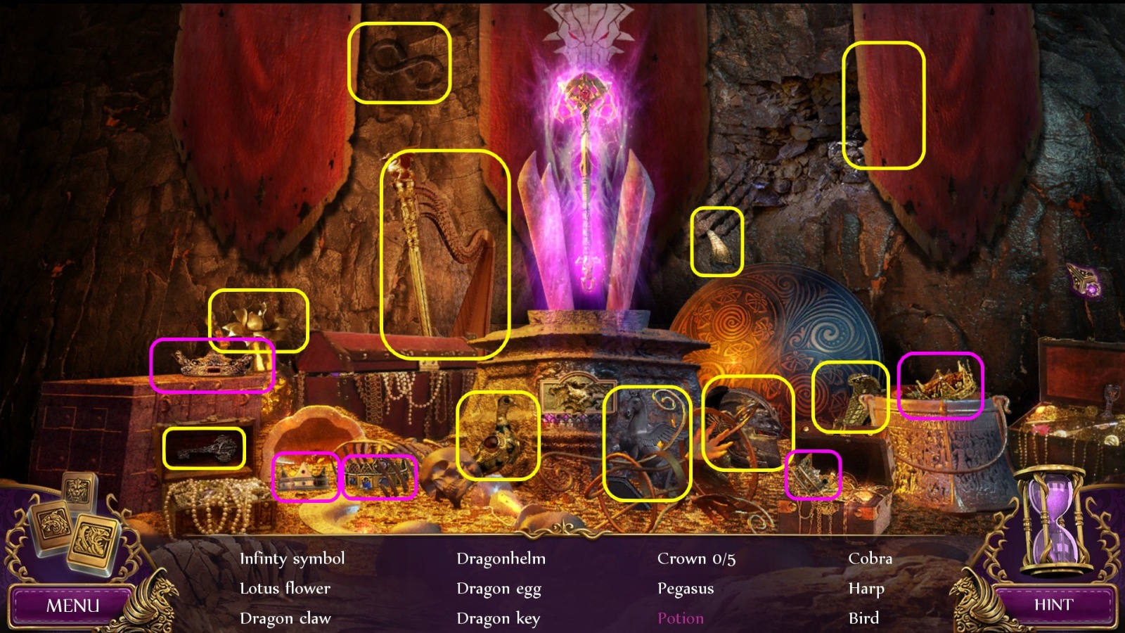 Hidden Objects Scenes (main) - The Secret Order 2: Masked Intent ...