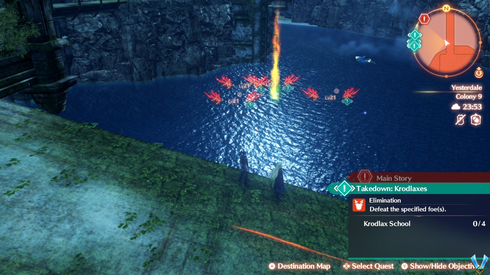 Xenoblade Chronicles 3: Future Redeemed - Takedown: Krodlaxes Walkthrough - Neoseeker