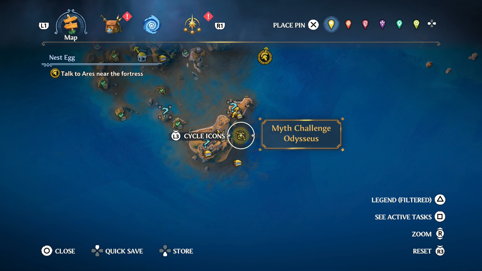All Odysseus Challenge Locations - Immortals Fenyx Rising Walkthrough ...
