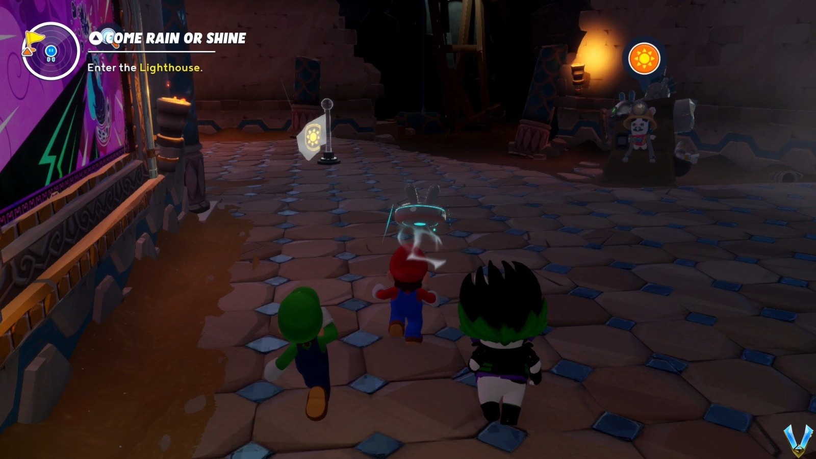 Mario + Rabbids Sparks of Hope - The Riddle of the Sunrise Temple ...